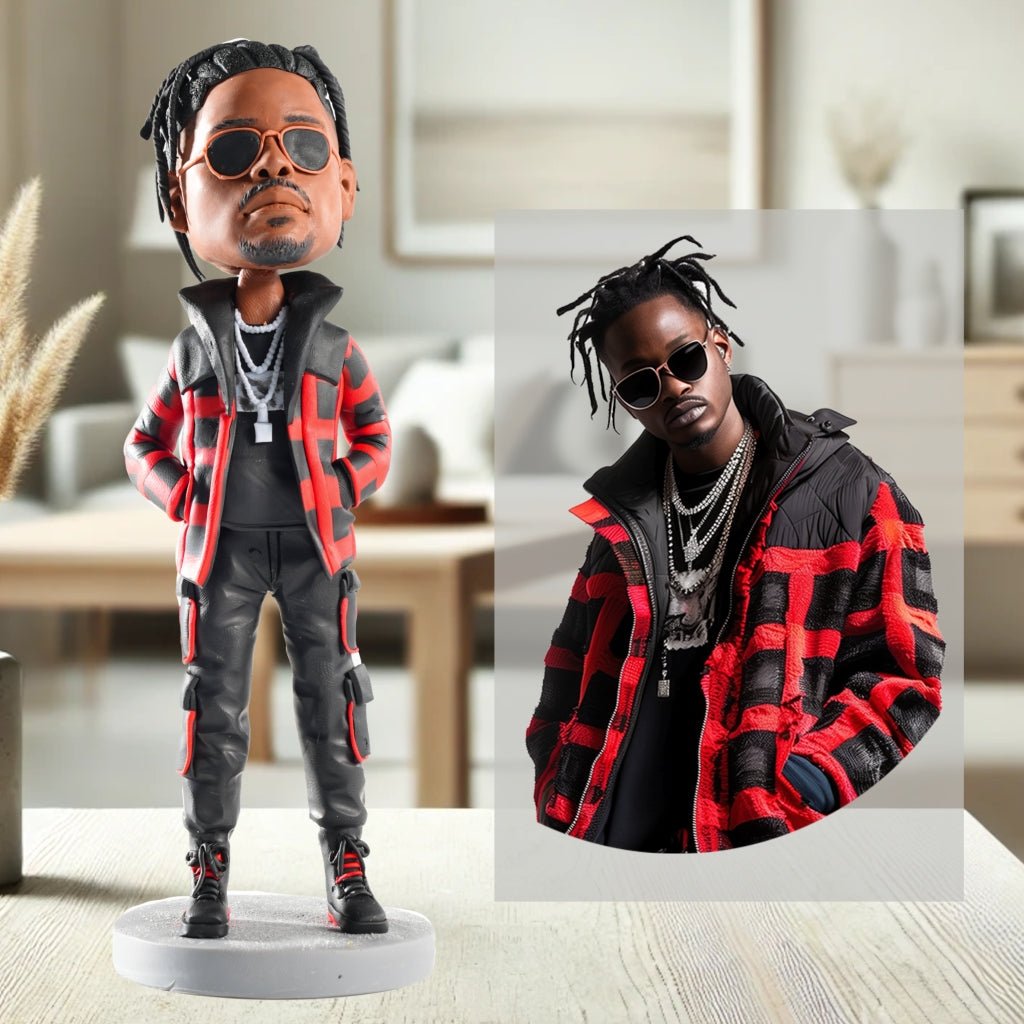 Custom Bobblehead figure handmade with your photo for birthday ...