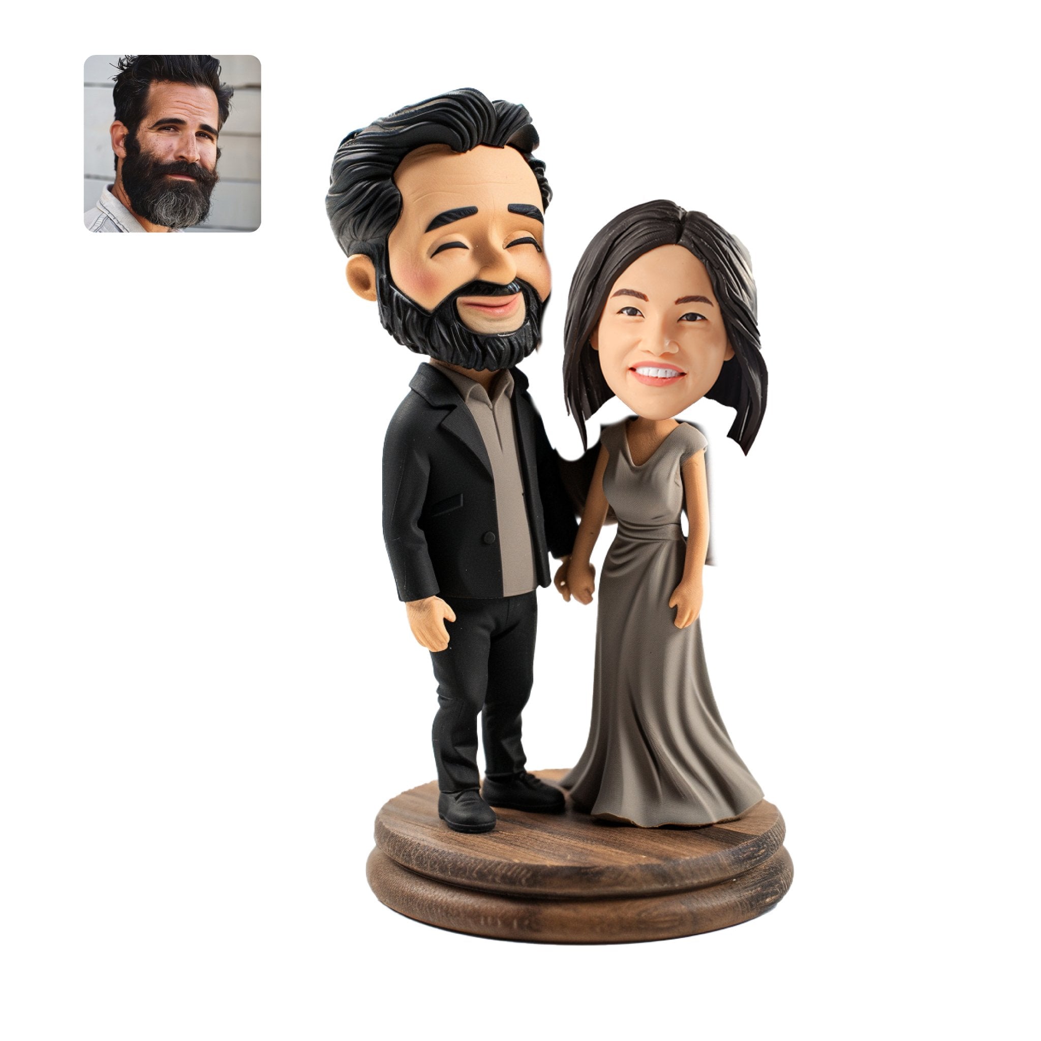 Personalized Photo Bobbleheads: A Whimsical, Handcrafted Gift for the ...