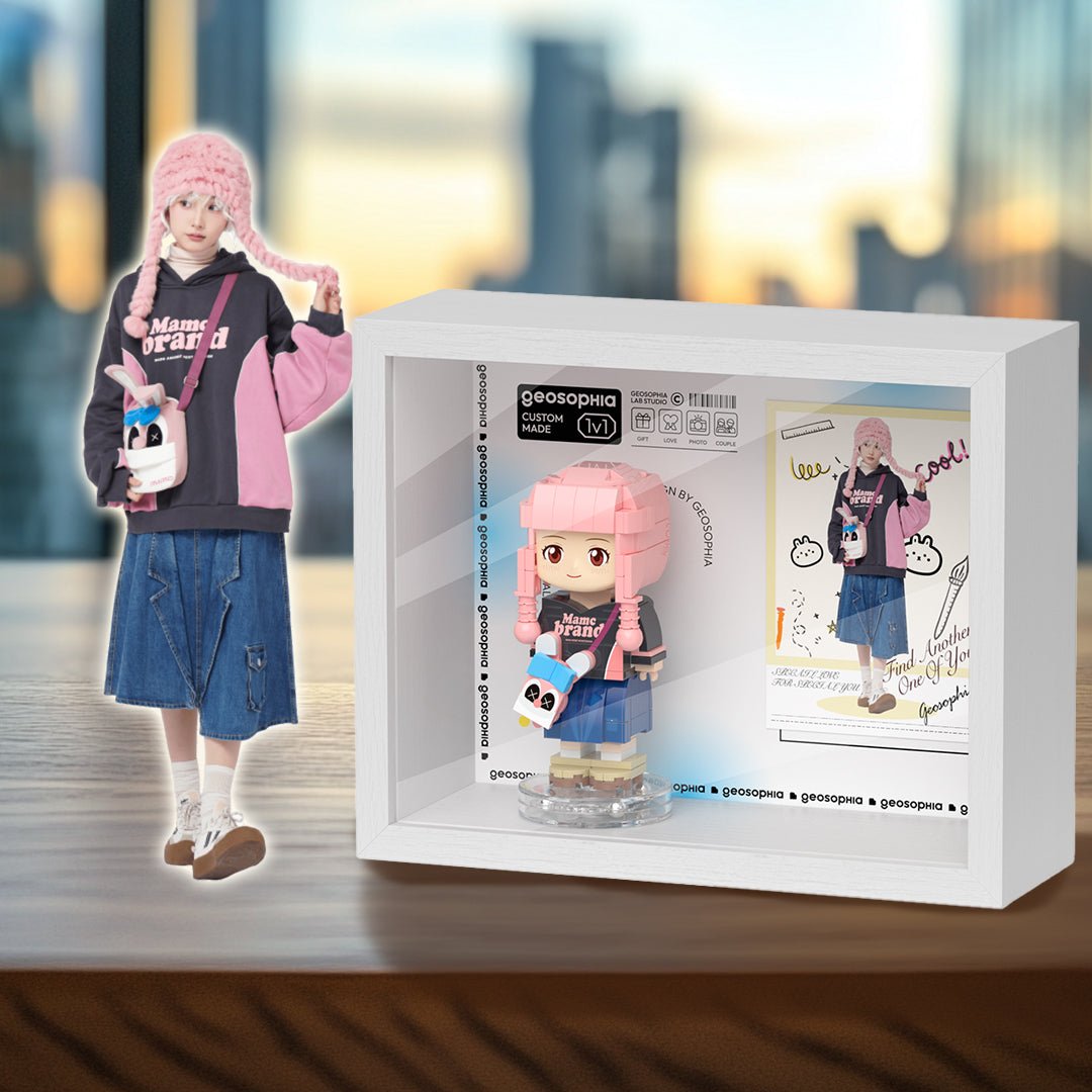 Exclusive Custom Brick Figure Photo Frame, A Unique and Personalized ...